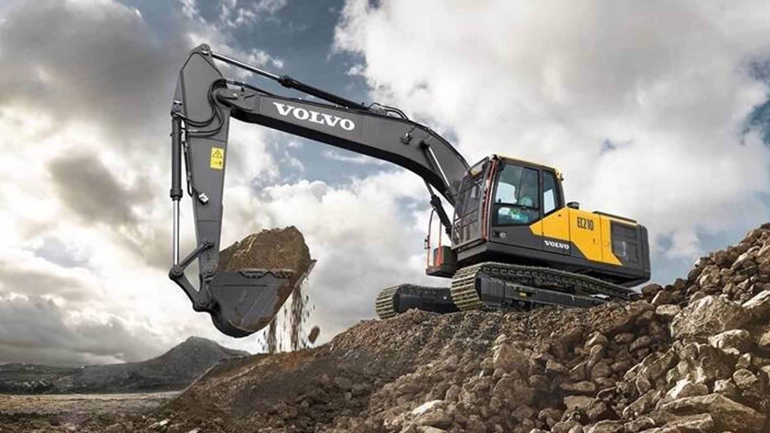Volvo CE presents 'Built for Bharat' EC210 excavator to Indian market ...