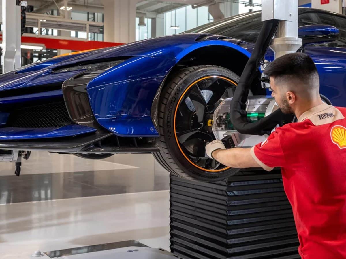 Ferrari's first EV set to roll out from new high-tech E-building ...