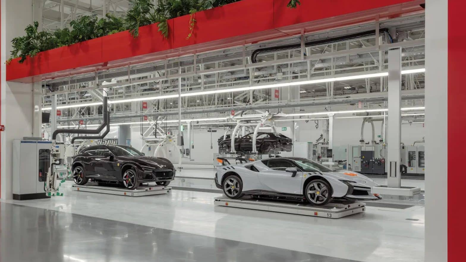 Ferrari's first EV set to roll out from new high-tech E-building ...