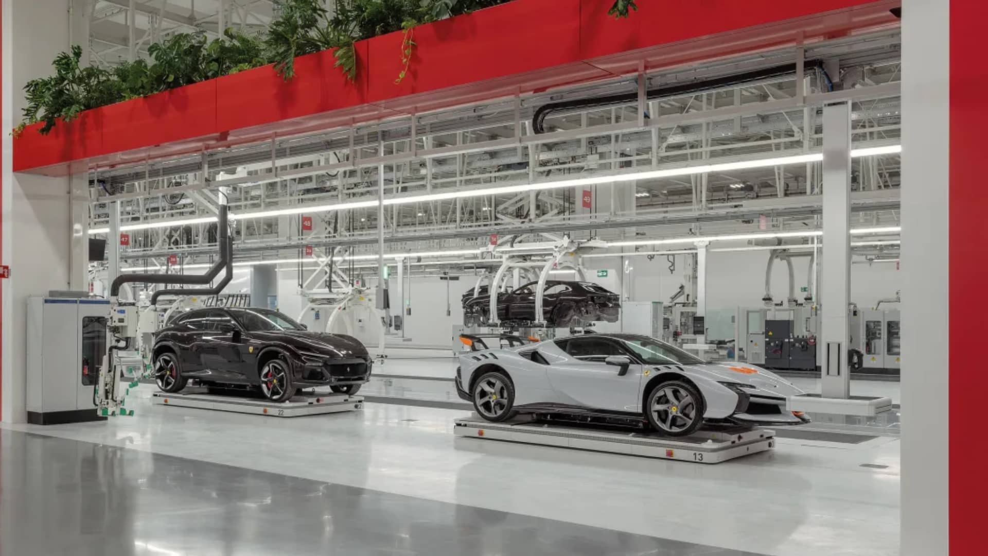 Ferrari's first EV set to roll out from new high-tech E-building ...