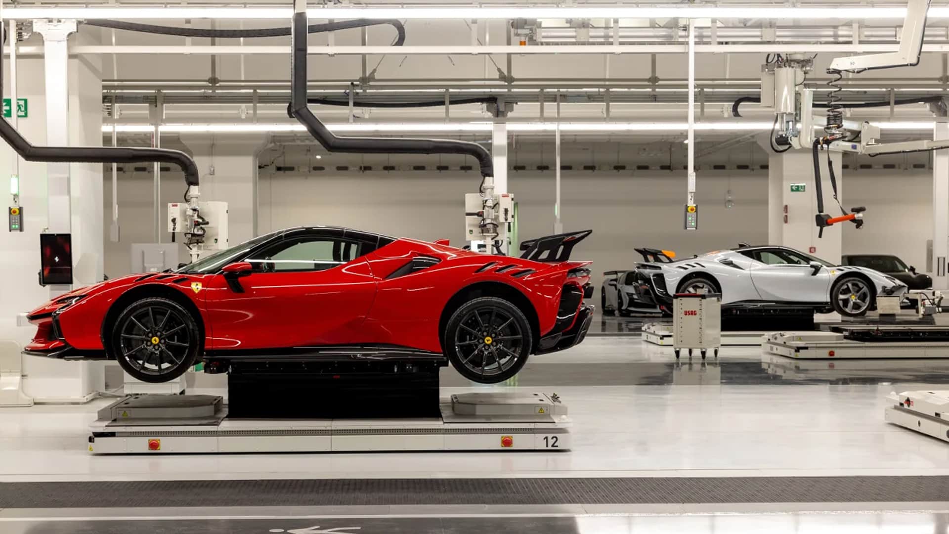 Ferrari's first EV set to roll out from new high-tech E-building ...