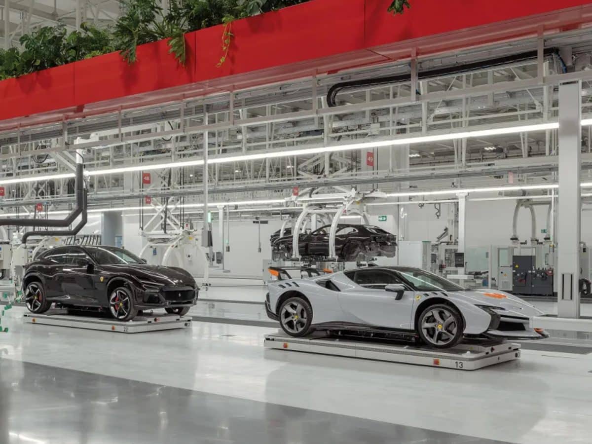 Ferrari's first EV set to roll out from new high-tech E-building ...