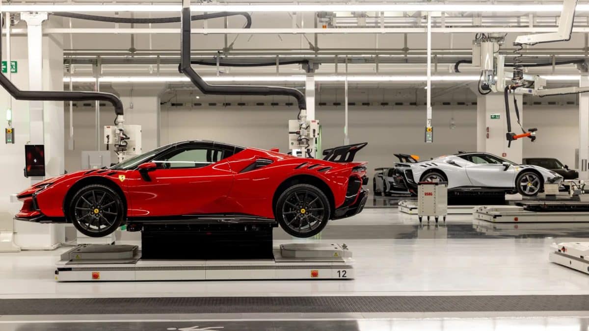 Ferrari's first EV set to roll out from new high-tech E-building ...