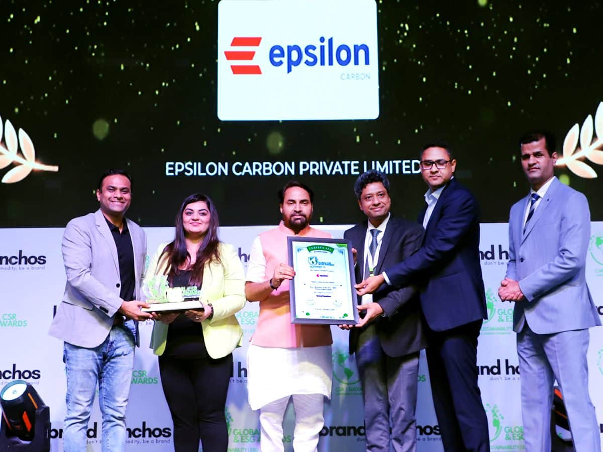 Epsilon Carbon's women empowerment efforts win “Best CSR Project of the Year 2024 ...