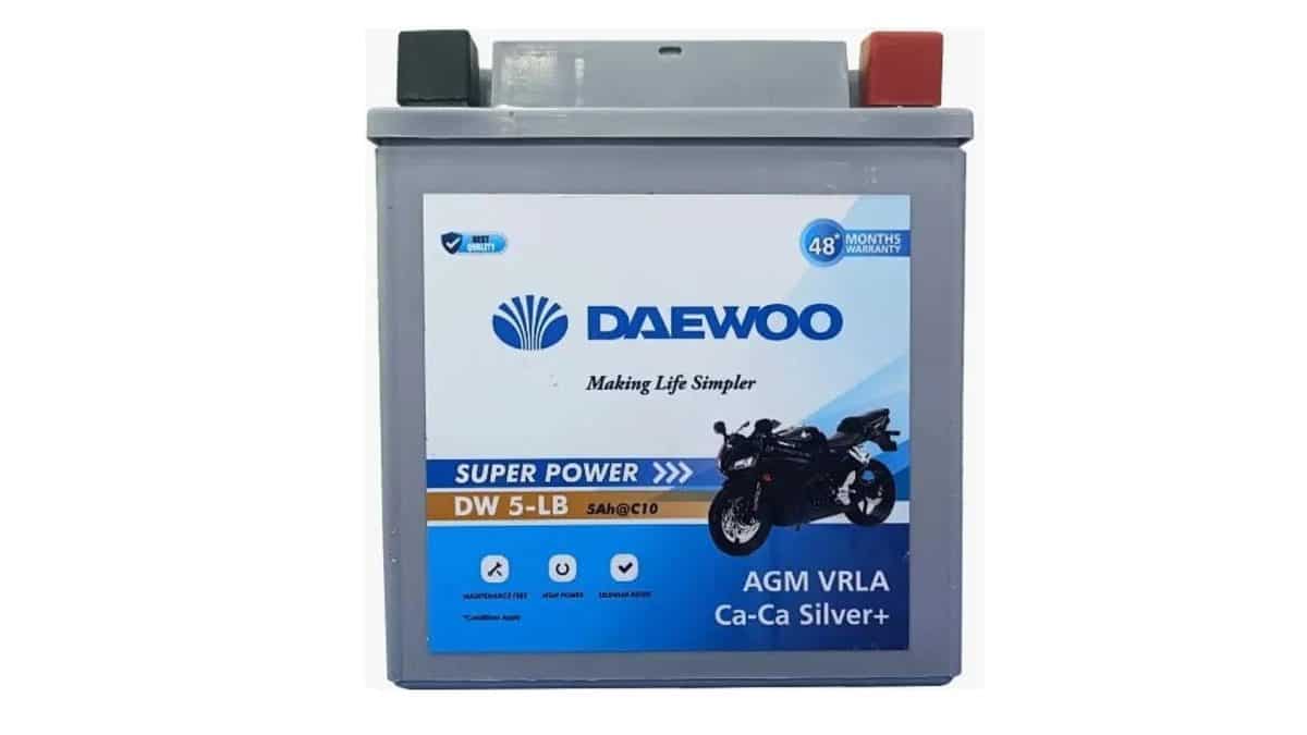 Daewoo India introduces Super Power AGM VRLA Silver+ battery for two ...