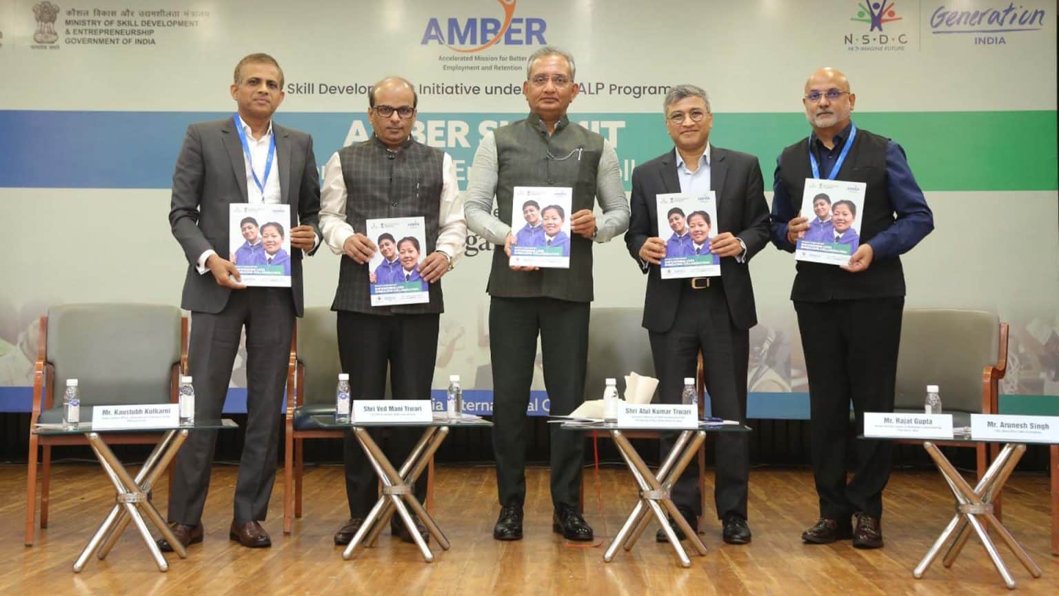Atul Kumar Tiwari launches project AMBER report on skill development best strategies ...