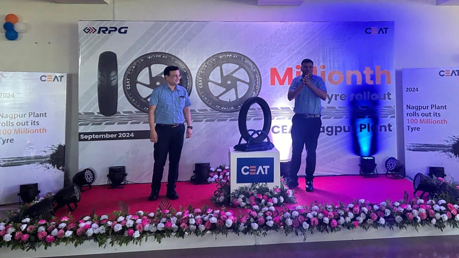 CEAT’s Nagpur plant celebrates 100 Million tyre rollout milestone ...