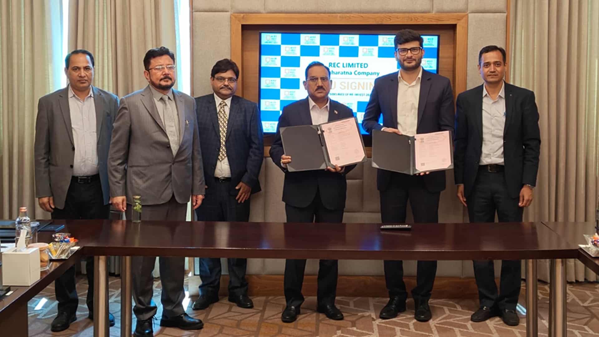Sunsure Energy and REC limited ink Rs 10,000 crore deal to power India ...