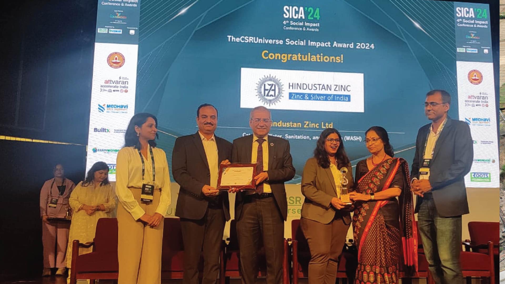 Hindustan Zinc wins two prestigious awards at CSR Impact Awards 2024 - Manufacturing Today India