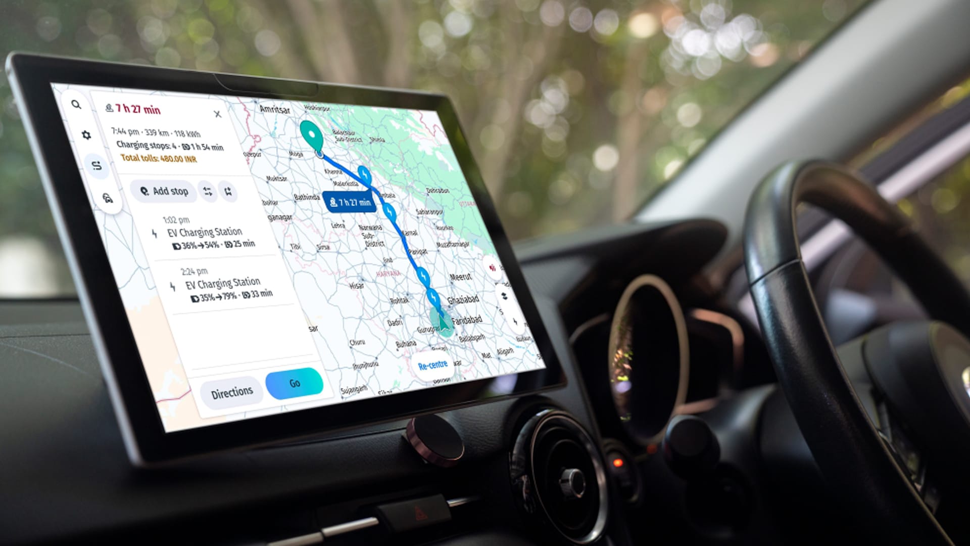 HERE Technologies powers up India's EV revolution with HERE charge-aware routing services ...