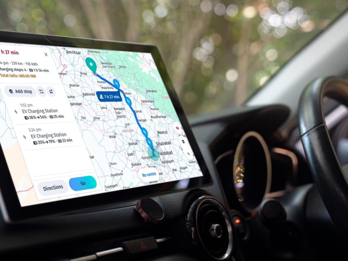 HERE Technologies powers up India's EV revolution with HERE charge-aware routing services ...