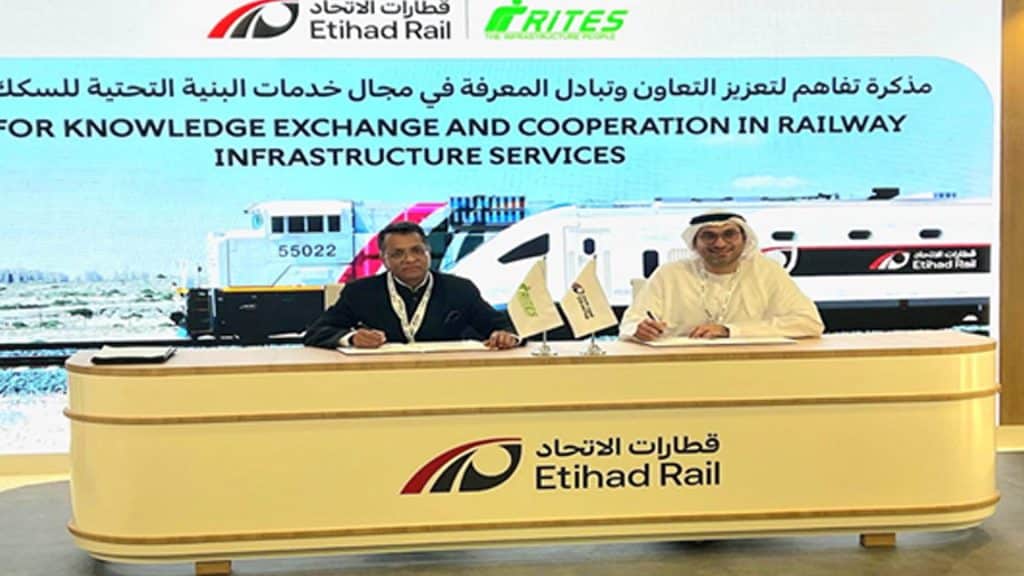 RITES and Etihad Rail set to reshape UAE rail infrastructure with new ...
