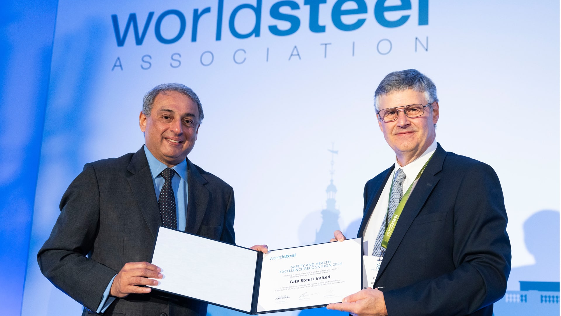 Tata Steel shines with worldsteel’s 2024 Safety and Health Excellence ...