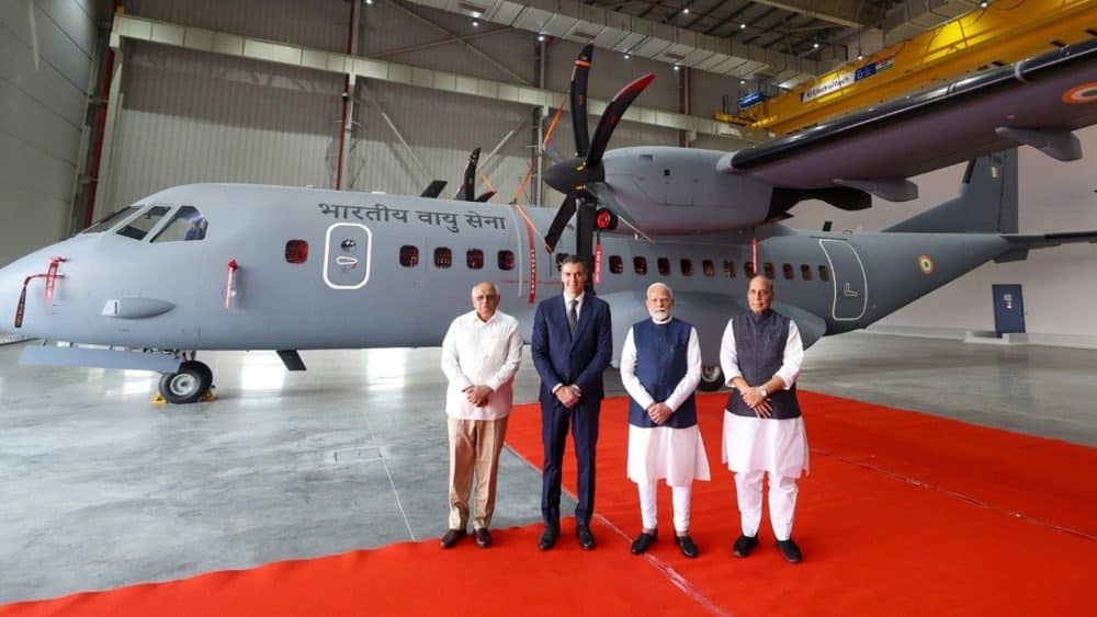PM Modi inaugurates India’s first private military aircraft facility ...