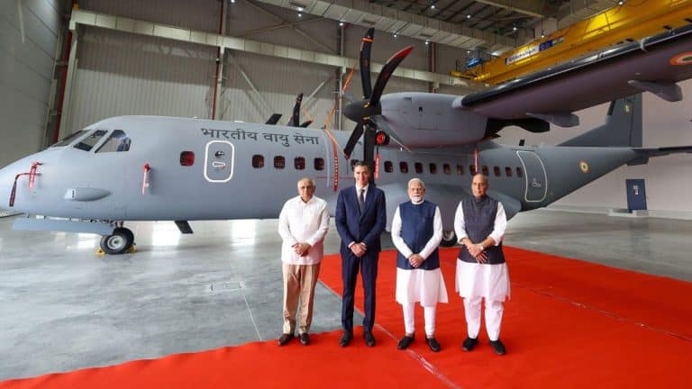 PM Modi inaugurates India’s first private military aircraft facility ...