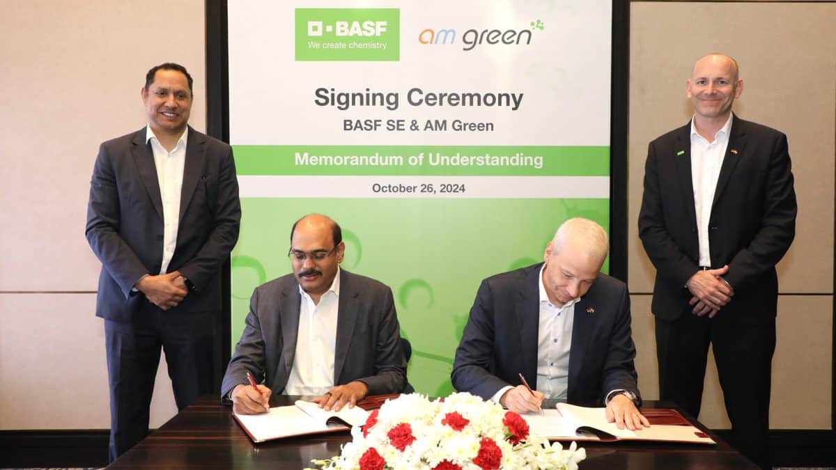BASF and AM Green collaborate on green ammonia and low-carbon solutions ...