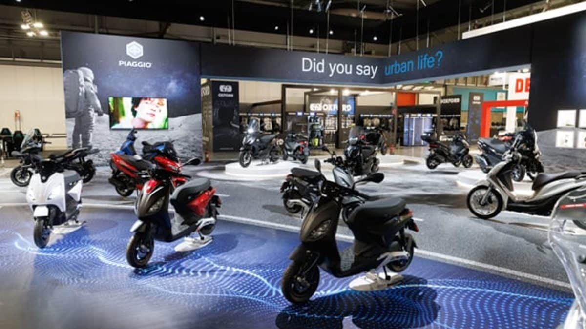 Piaggio Group's latest motorbike and scooter innovations turn heads at ...