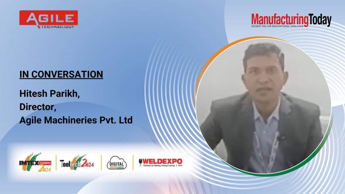 #IMTEX2024 | Hitesh Parikh, AGILE in conversation with Manufacturing ... #IMTEX2024 | Hitesh Parikh, AGILE in conversation with Manufacturing ...