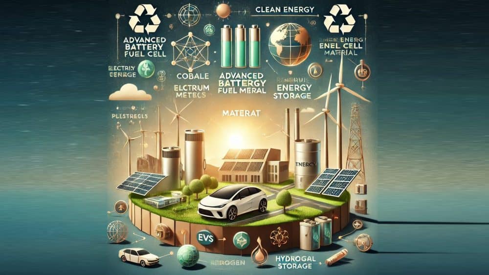 The role of advanced battery fuel cell materials in clean energy ...