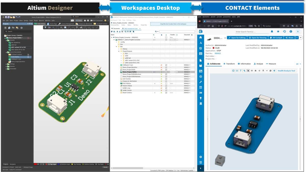 CONTACT Software revolutionises electrical engineering with seamless Altium integration ...