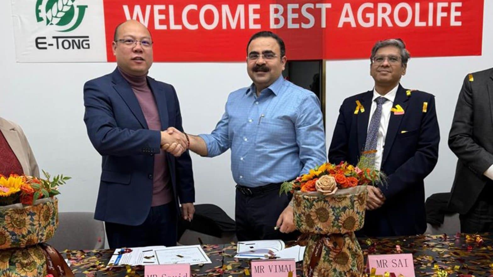 Best Agrolife and Shanghai E-Tong unite for strategic partnership - Manufacturing Today India