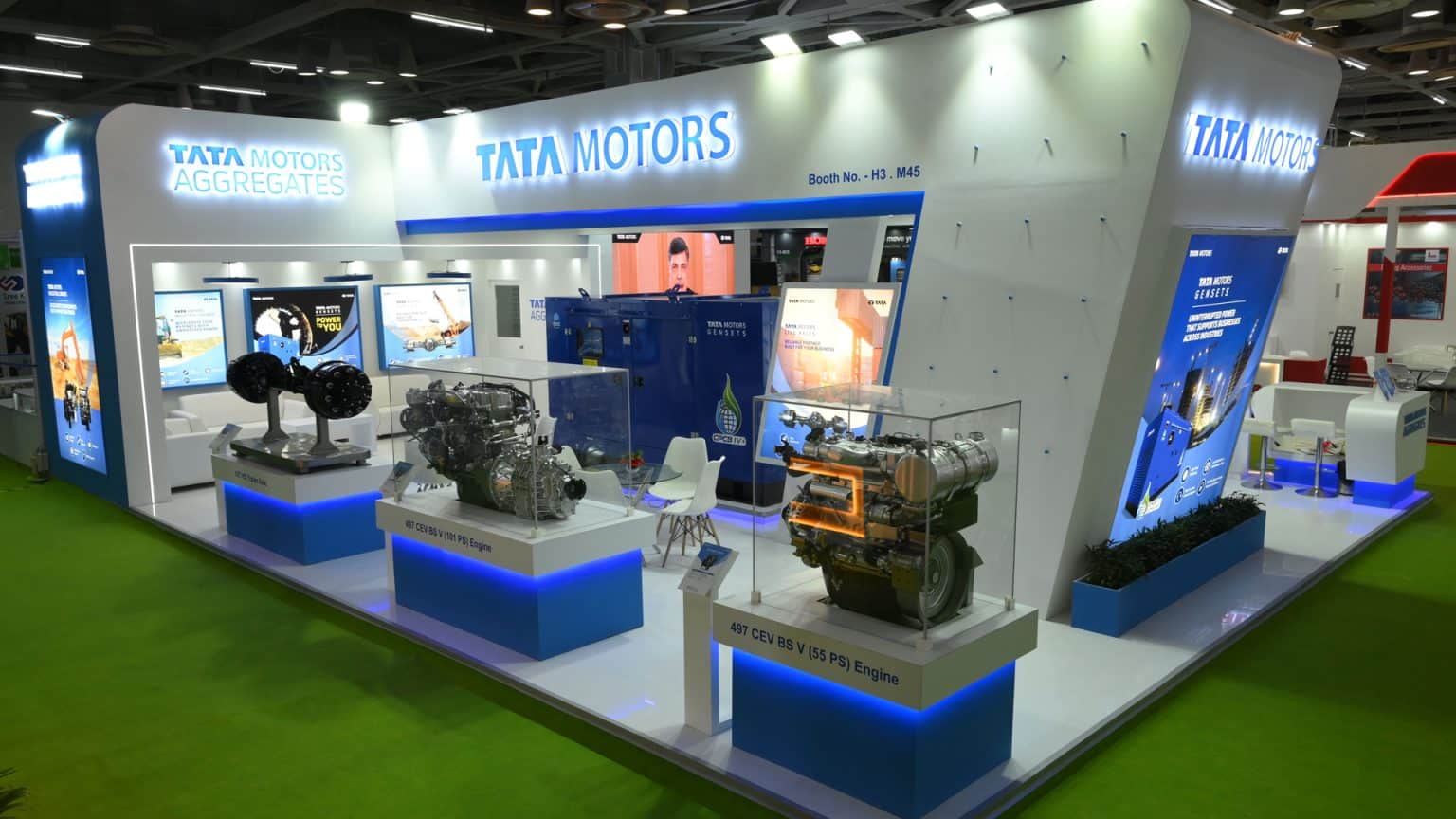 Tata Motors demonstrates innovative aggregates at Bauma Conexpo 2024 ...