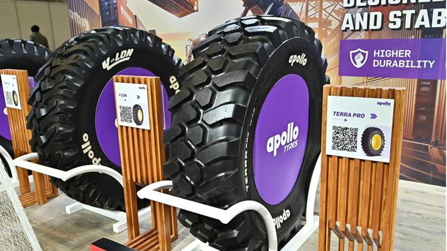 Apollo Tyres introduces advanced defence radial tyres at Bauma Conexpo ...