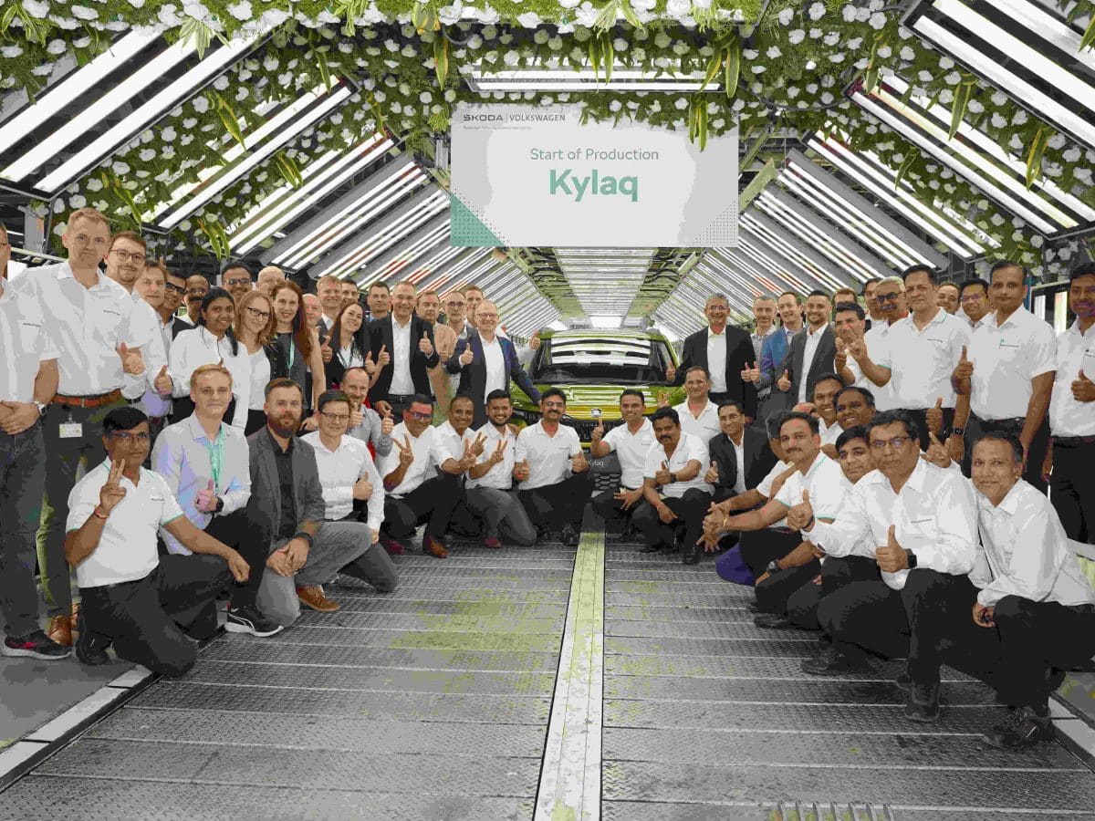Škoda Kylaq enters the Indian market as a locally produced, innovative ...