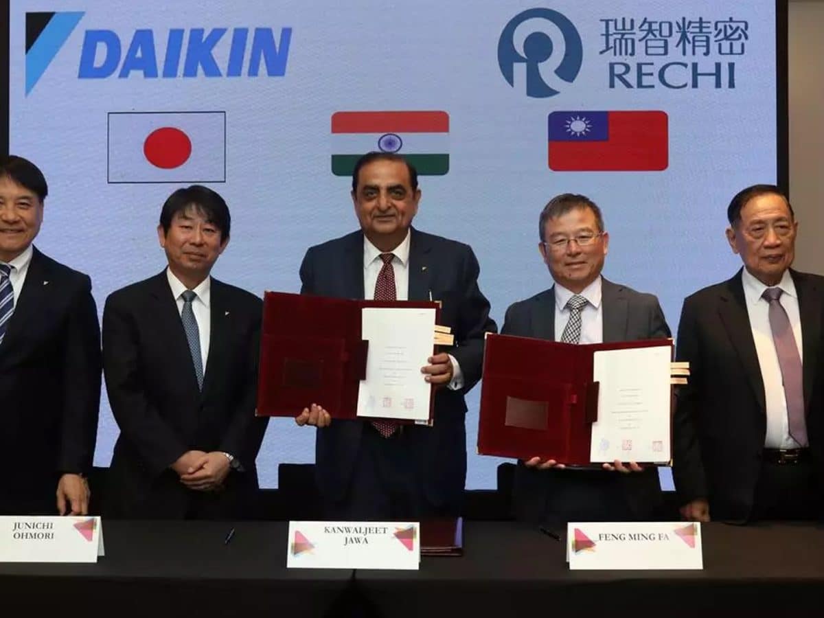 Daikin Industries and Rechi Precision join forces for rotary compressor ...