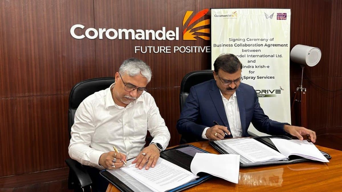 Coromandel and Mahindra join hands to enhance drone technology in ...