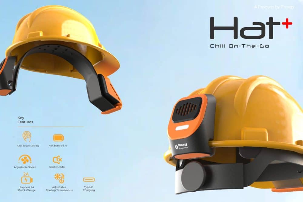 Proxgy introduces 2 innovative bands that turn any helmet into AC ...