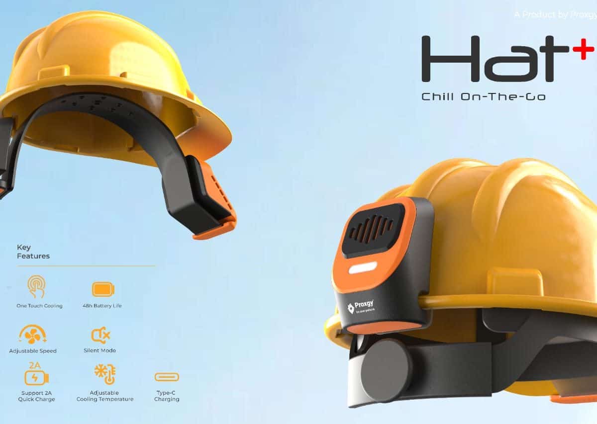 Proxgy introduces 2 innovative bands that turn any helmet into AC ...