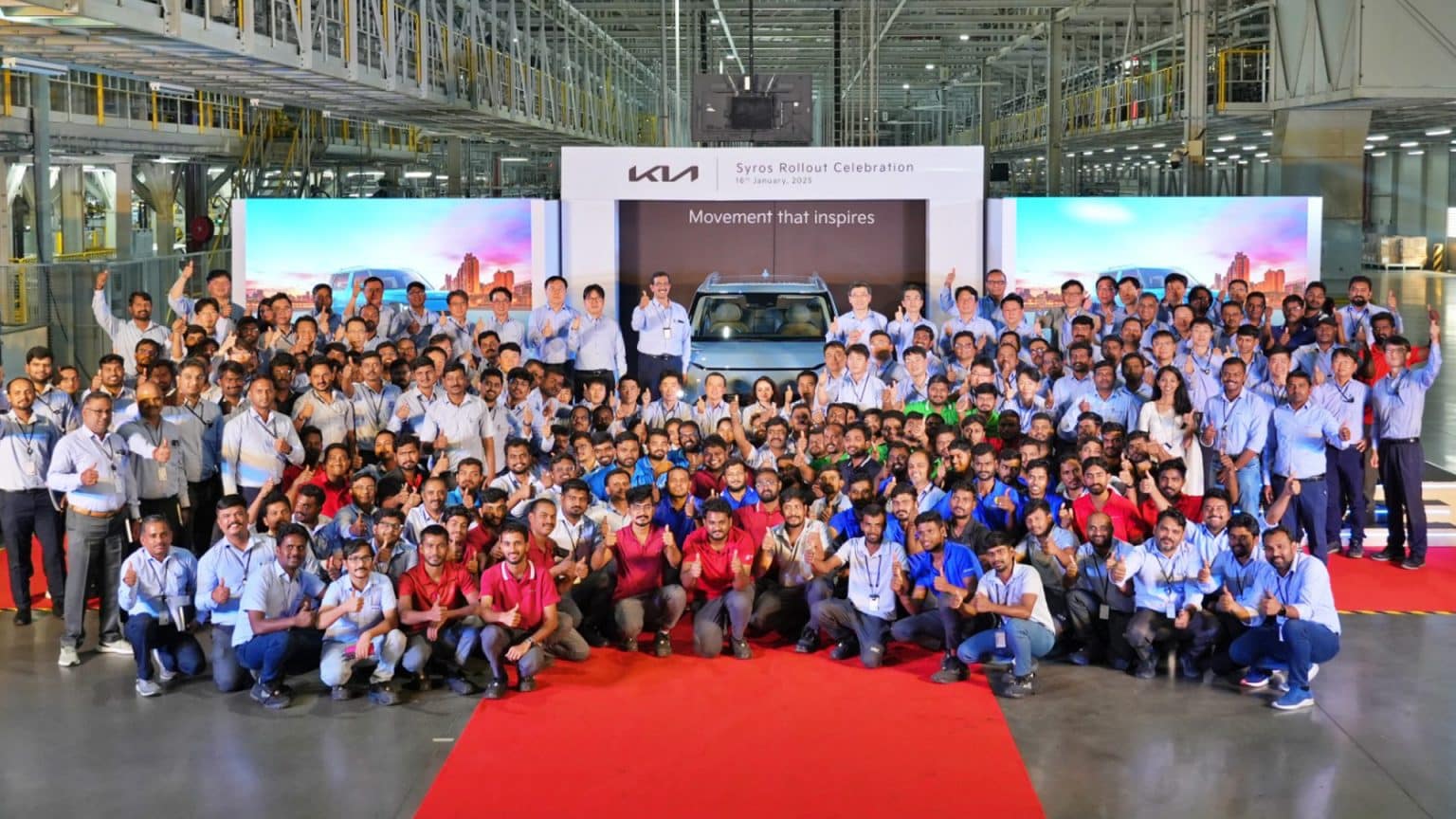 Kia India launches Syros SUV with advanced tech and safety features ...