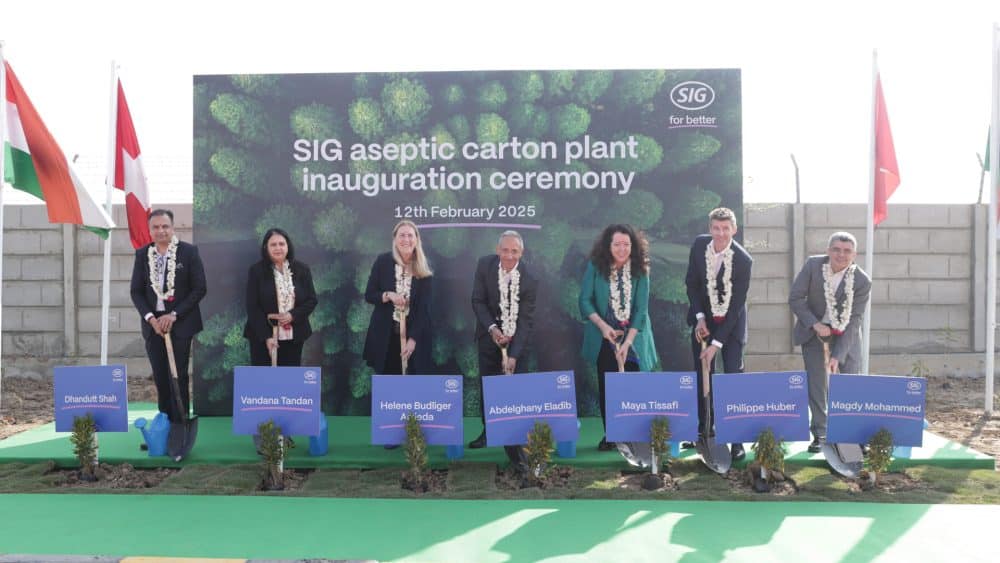 SIG opens first aseptic carton plant in India for growth