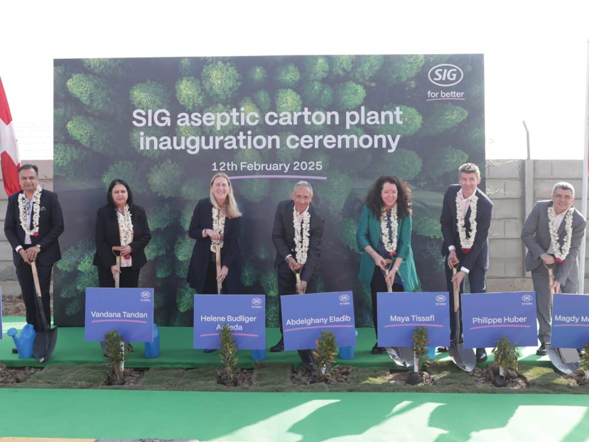 SIG opens first aseptic carton plant in India for growth
