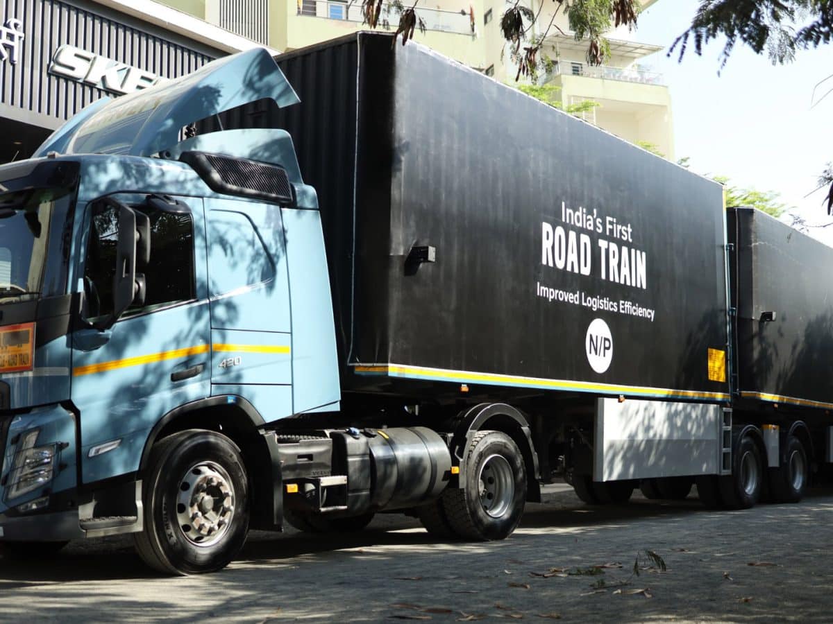 Volvo truck pioneers high efficiency logisitics