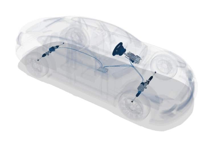 ZF and NIO launch series production of steer-by-wire tech