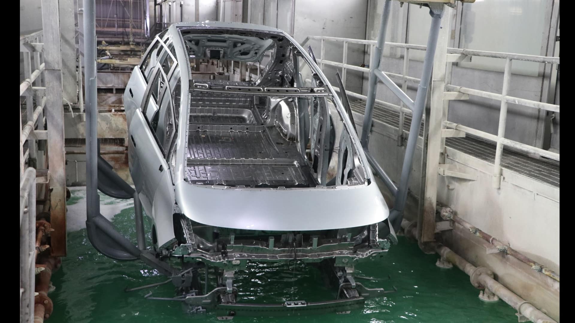 JSW MG Motor leads India with first green pretreatment line