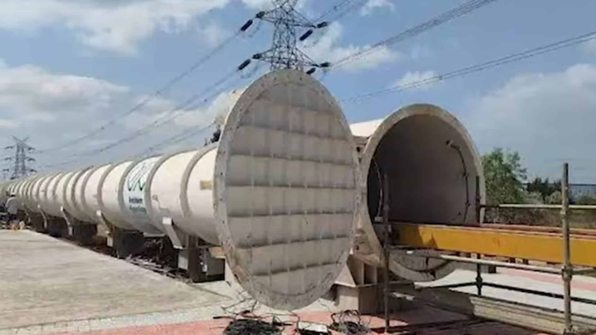 Mumbai-Ahmedabad in 60 Mins? India's Hyperloop Track Ready!