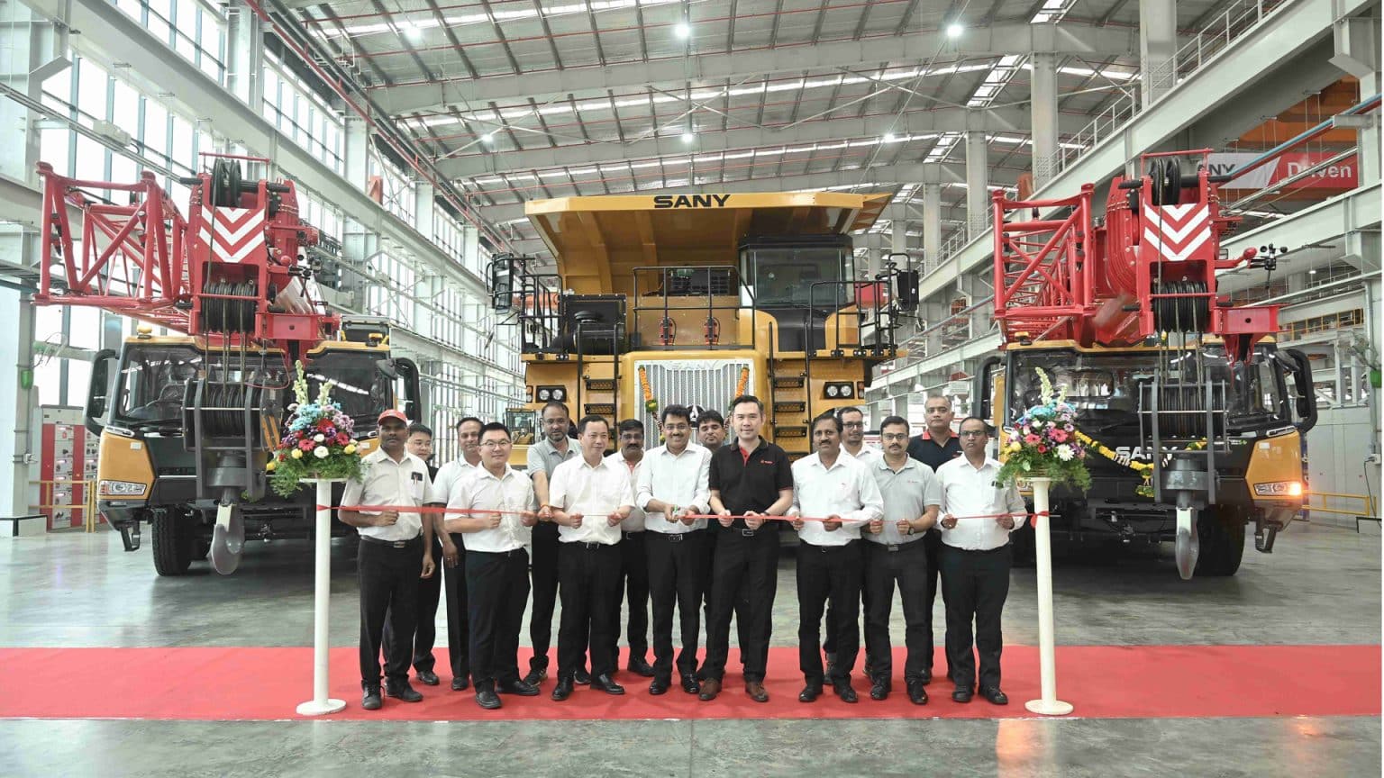 SANY introduces India’s first hybrid 100T mining dump truck