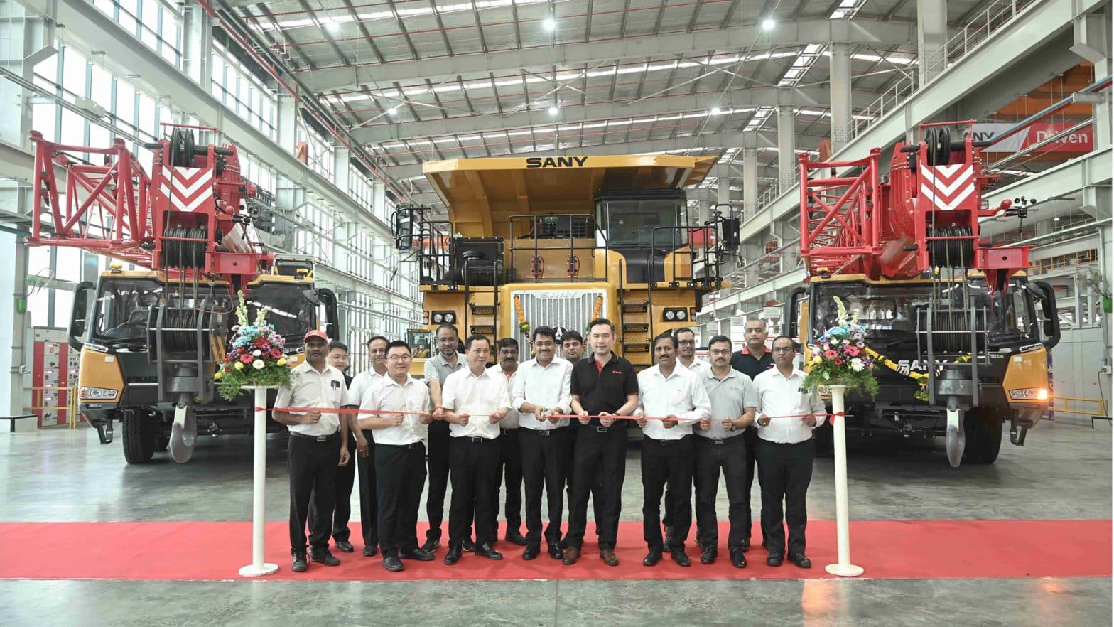 SANY introduces India’s first hybrid 100T mining dump truck