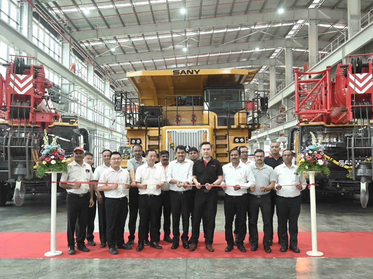 SANY introduces India’s first hybrid 100T mining dump truck