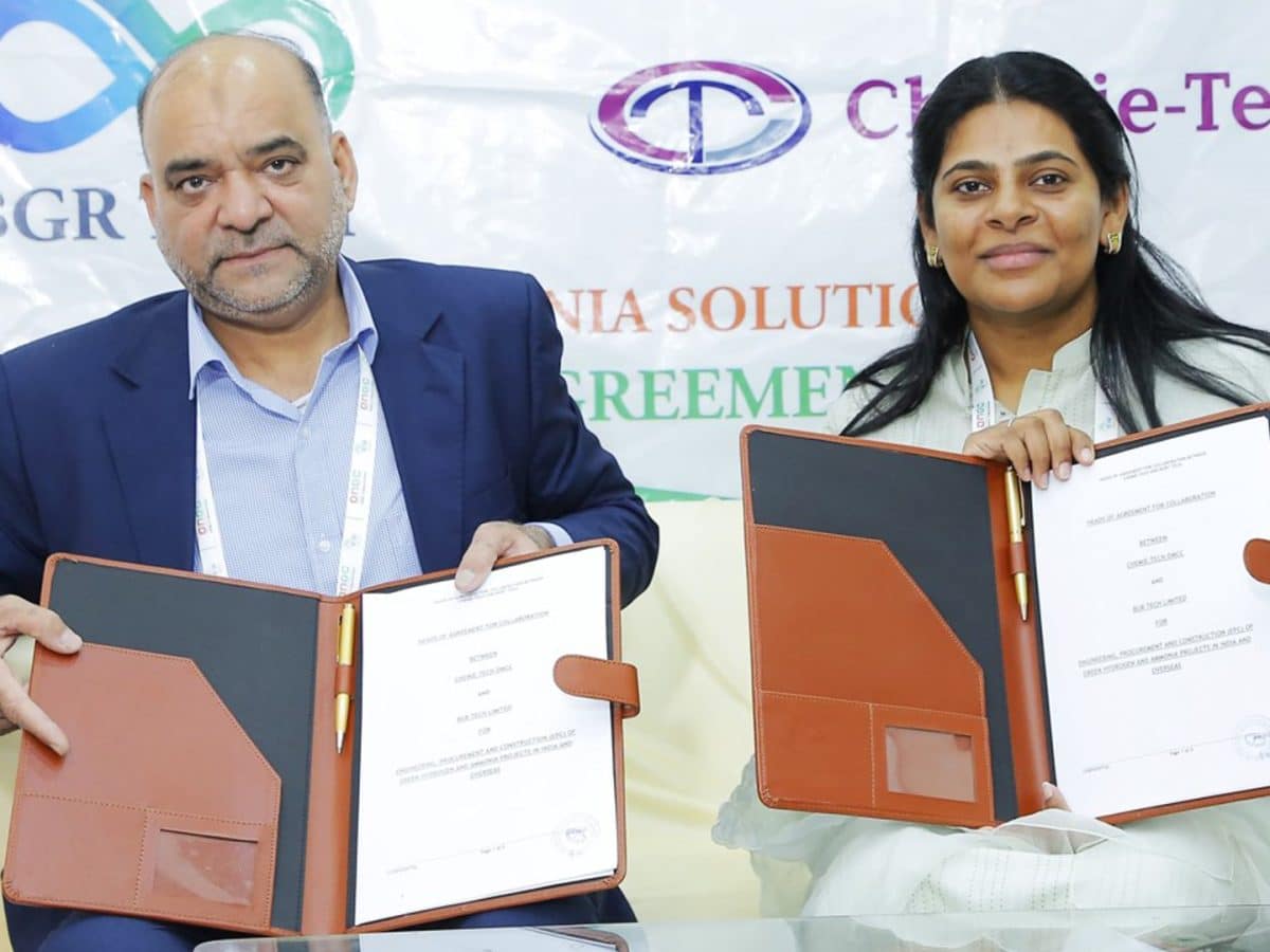 BGR Tech and Chemie Tech ink strategic HOA