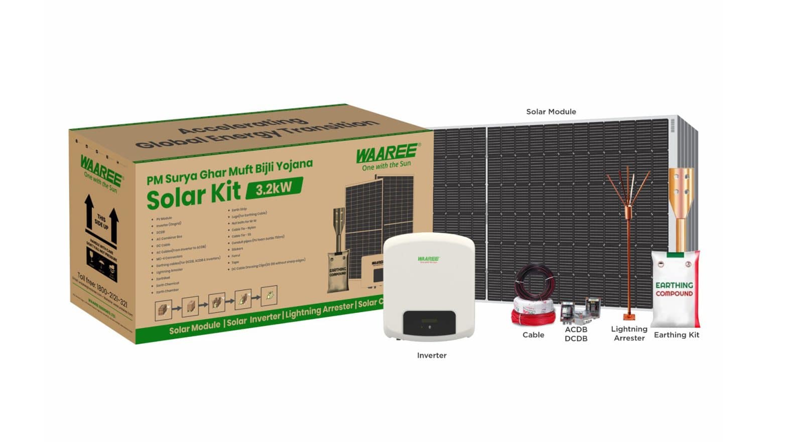 Waaree Energies launches all-in-one solar kit for homes