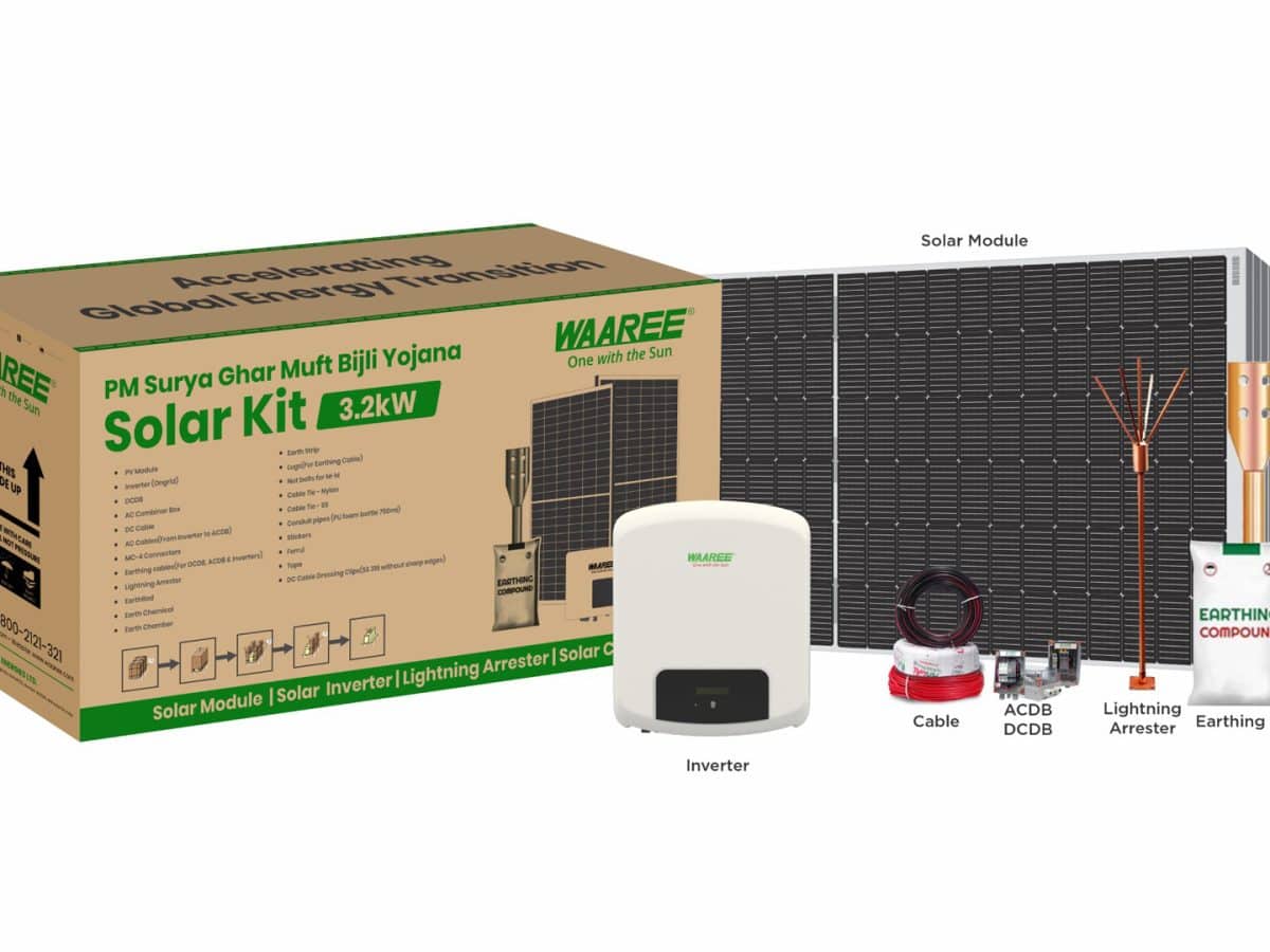 Waaree Energies launches all-in-one solar kit for homes