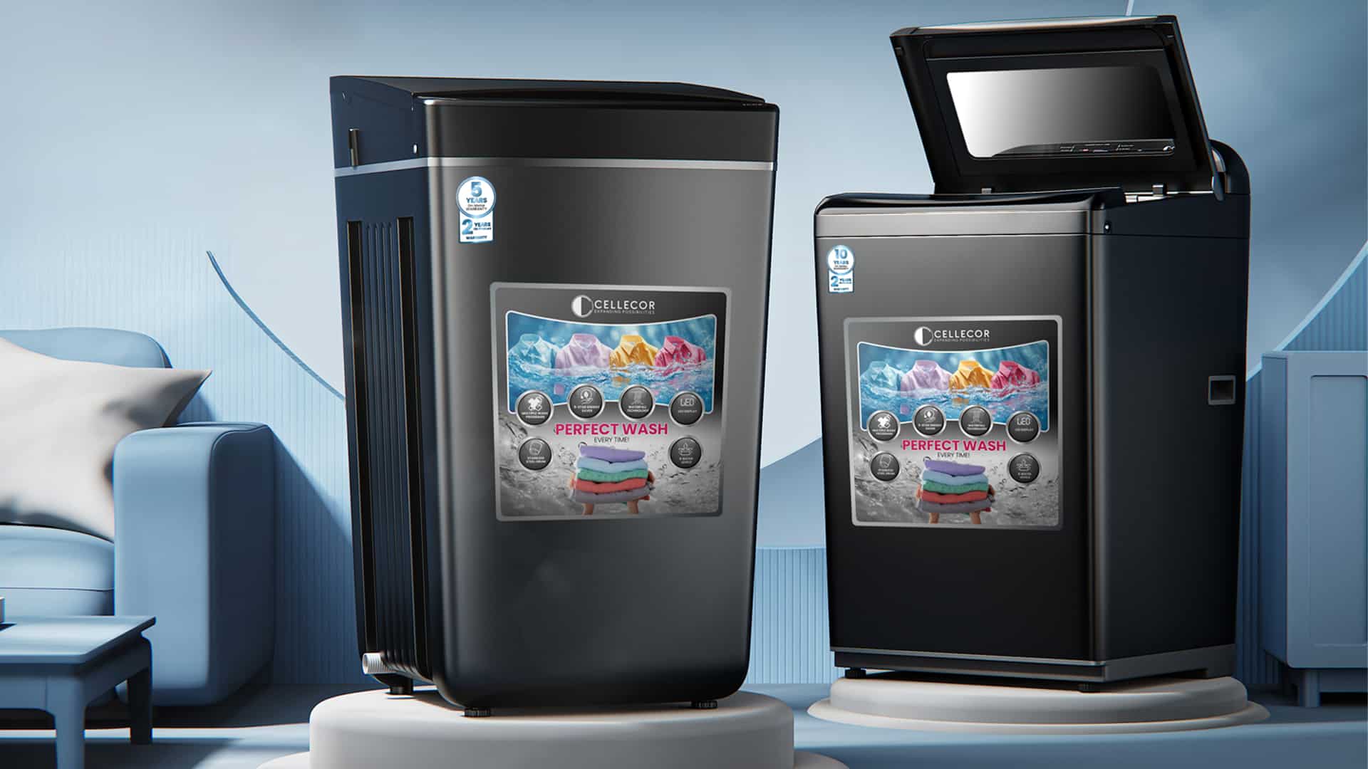 Cellecor to launch fully automatic washing machines for Bharat 2.0 in ...