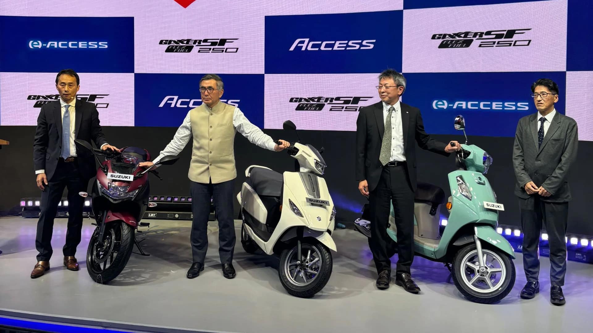 Suzuki rolls out its first electric scooter production
