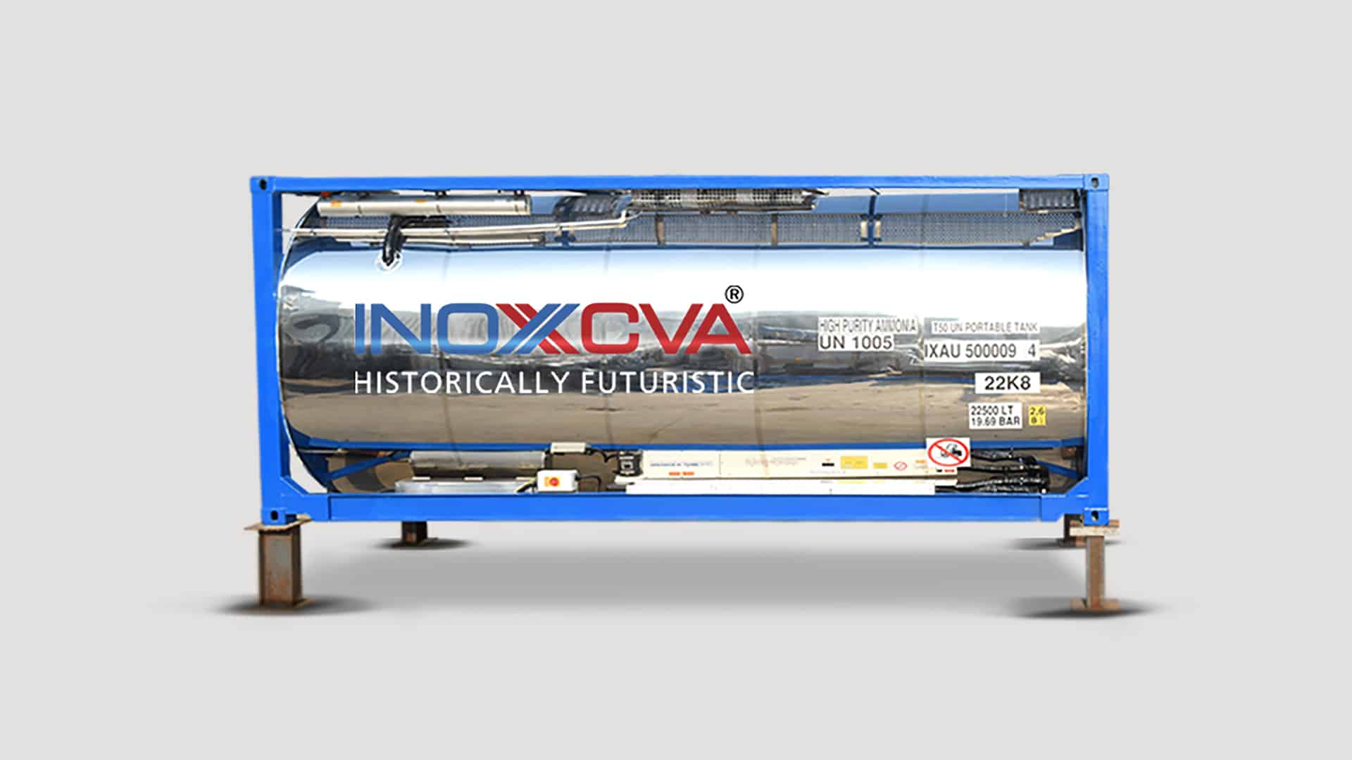 INOX India launches nation’s first UHP ammonia ISO tank container