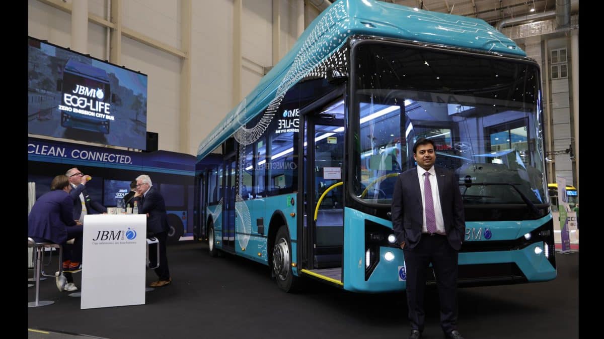 JBM EV introduces ECOLIFE electric bus at UITP Hamburg 2025