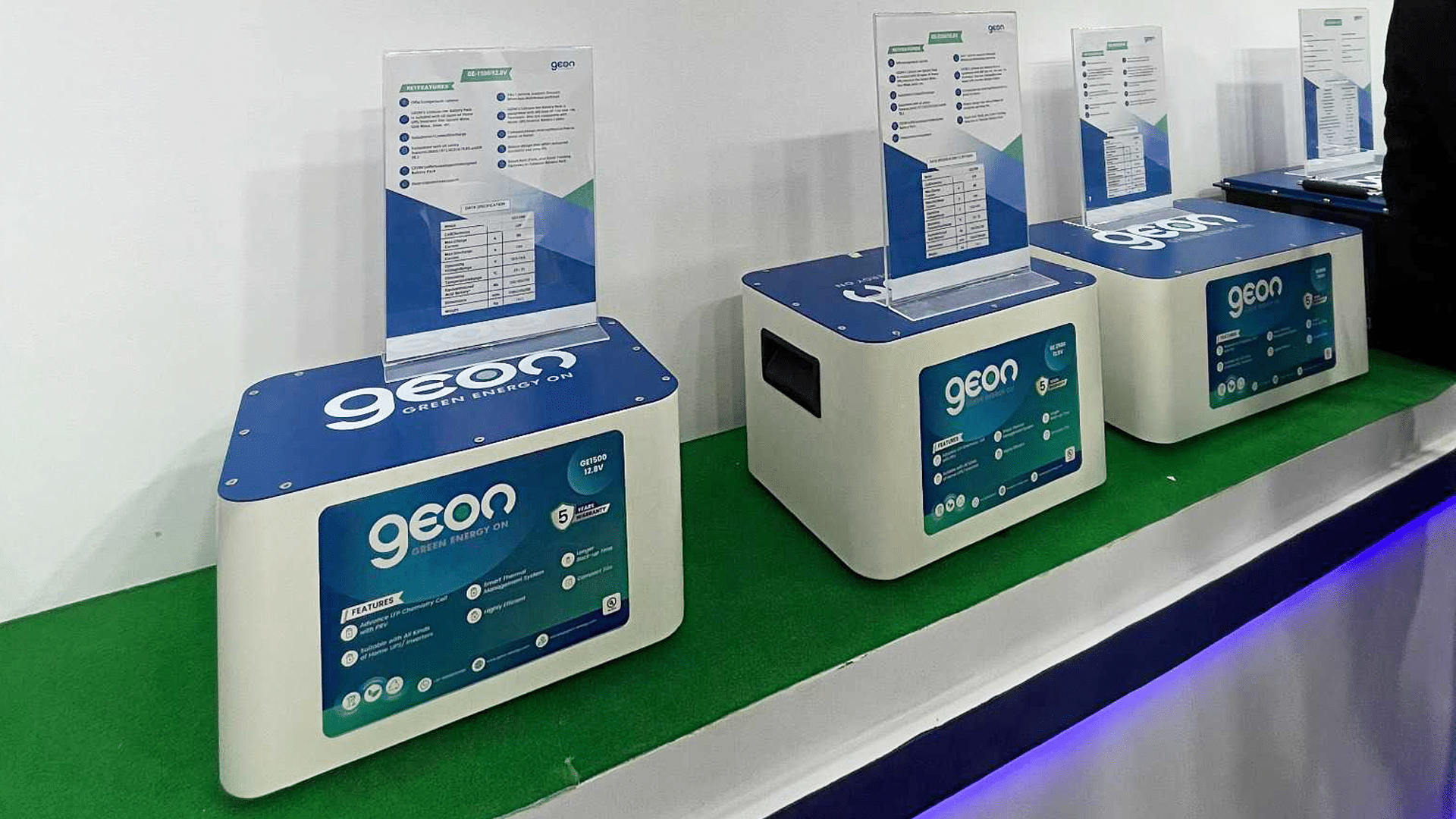 Geon powers homes with new inverter battery line